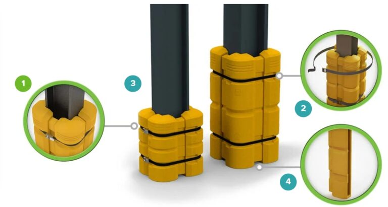 Shock-Absorbing Column Guard - Syspex - Syspex