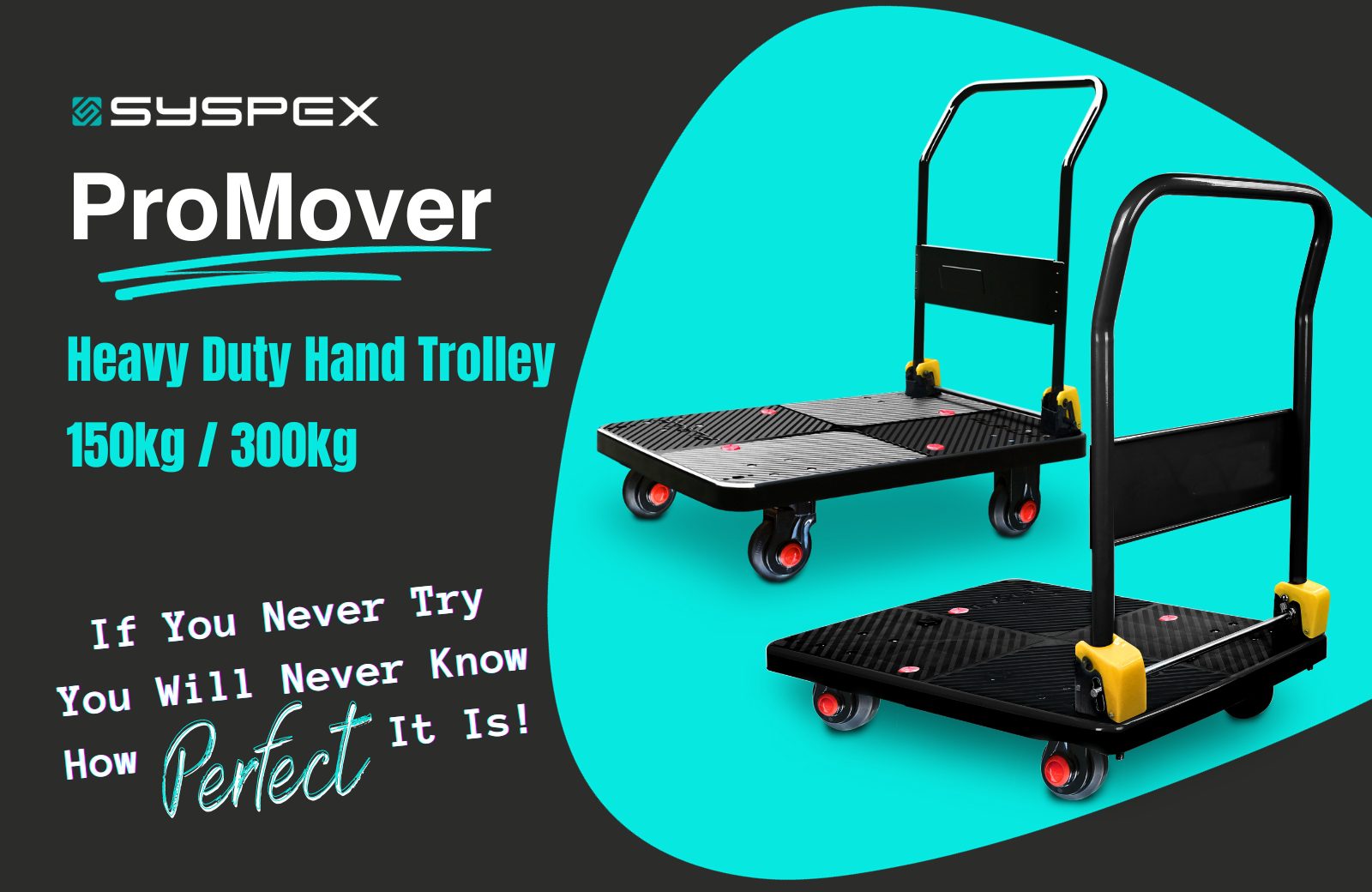 ProMover Heavy Duty Hand Trolley - Syspex - Syspex