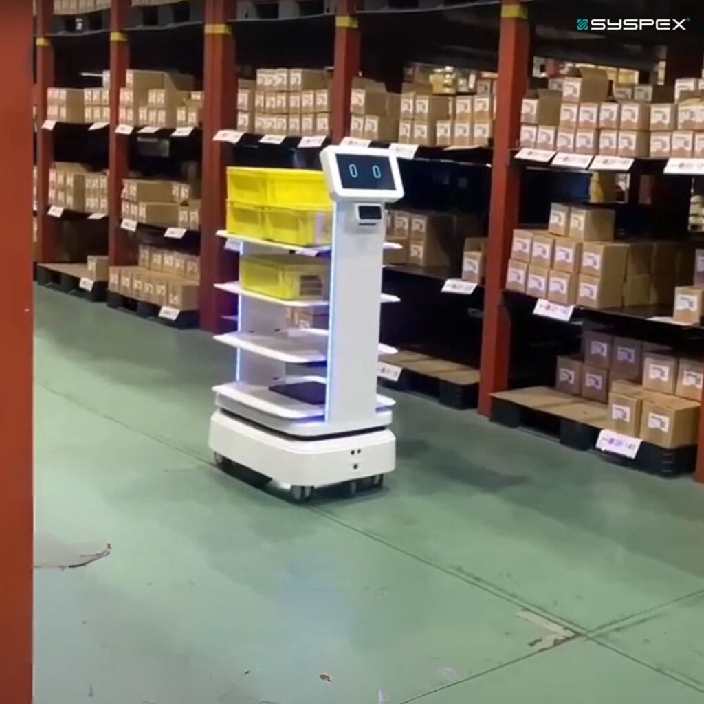 EDM AMR Delivery Robot - Syspex - Syspex